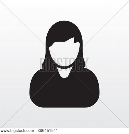 Female User Icon. Vector & Photo (Free Trial) | Bigstock