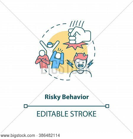 Risky Behavior Vector & Photo (Free Trial) | Bigstock
