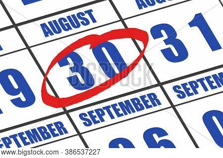 August 30th. Day 30 Image & Photo (Free Trial) | Bigstock