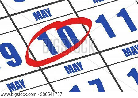 May 10th. Day 10 Month Image & Photo (Free Trial) | Bigstock