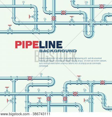 Pipeline Square Vector & Photo (Free Trial) | Bigstock