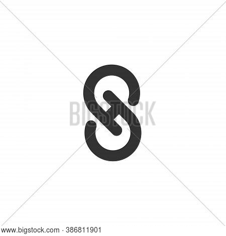S H Letter Lettermark Vector & Photo (Free Trial) | Bigstock