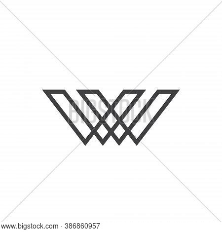 W Letter Lettermark Vector & Photo (Free Trial) | Bigstock
