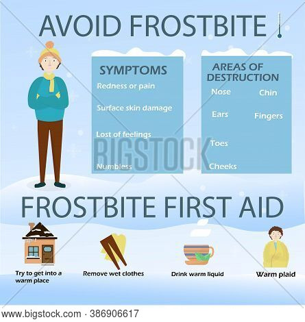 Avoid Frostbite, Vector & Photo (Free Trial) | Bigstock