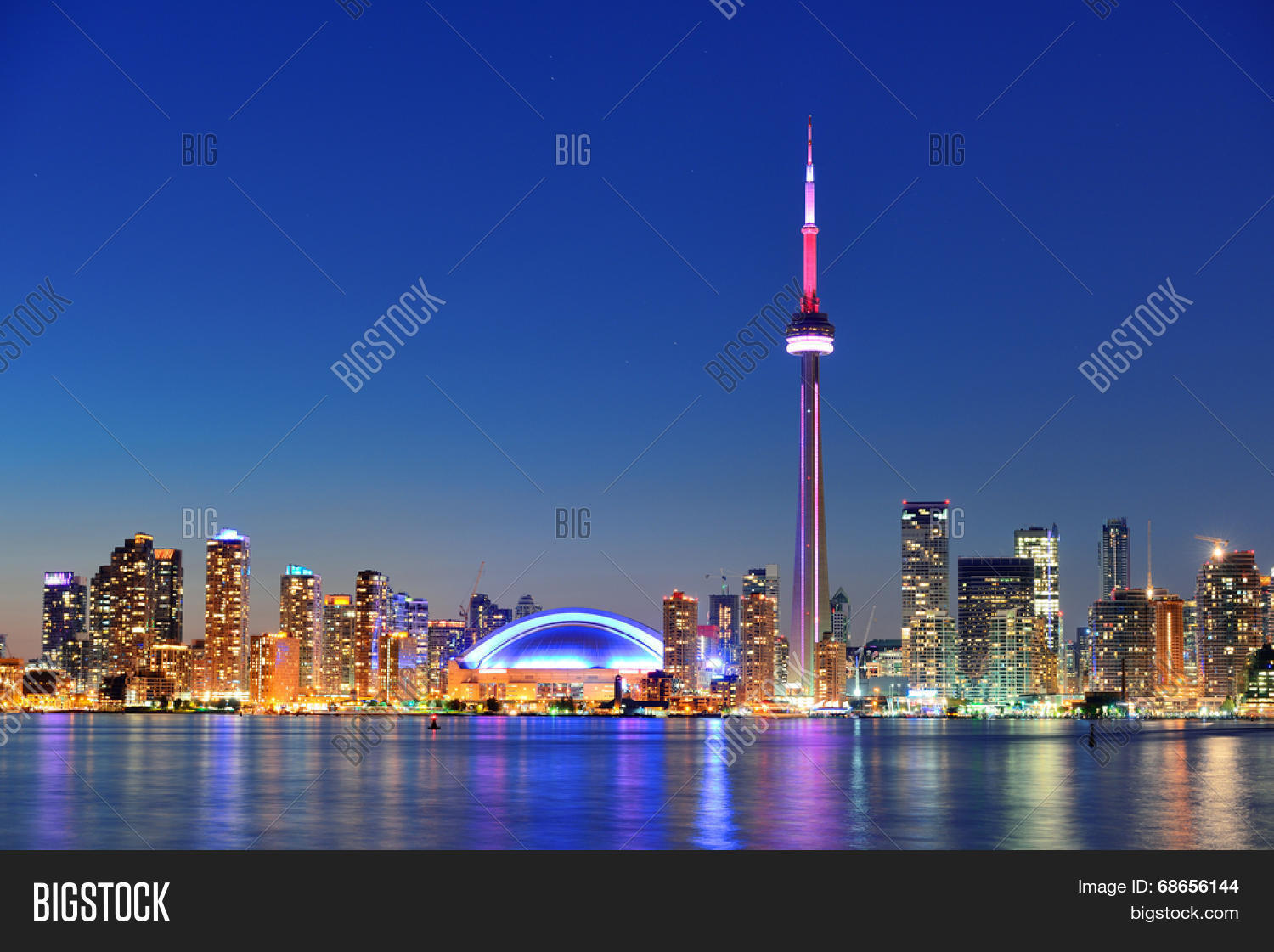 Toronto Sunset Over Image & Photo (Free Trial) | Bigstock