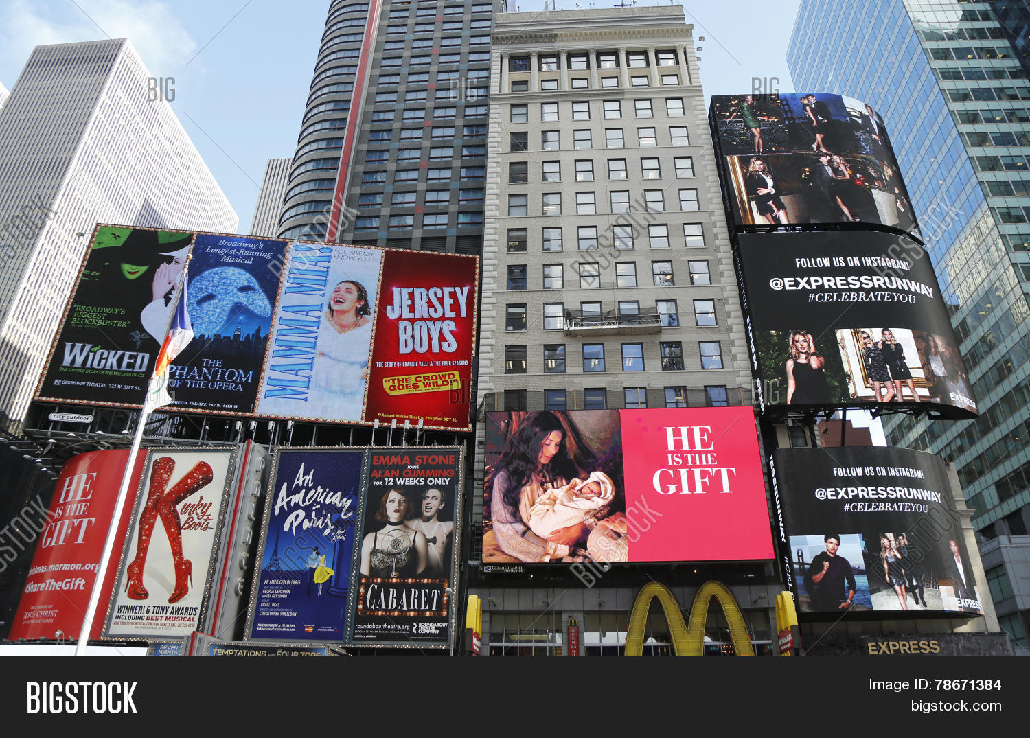 Broadway Signs Image & Photo (Free Trial) | Bigstock