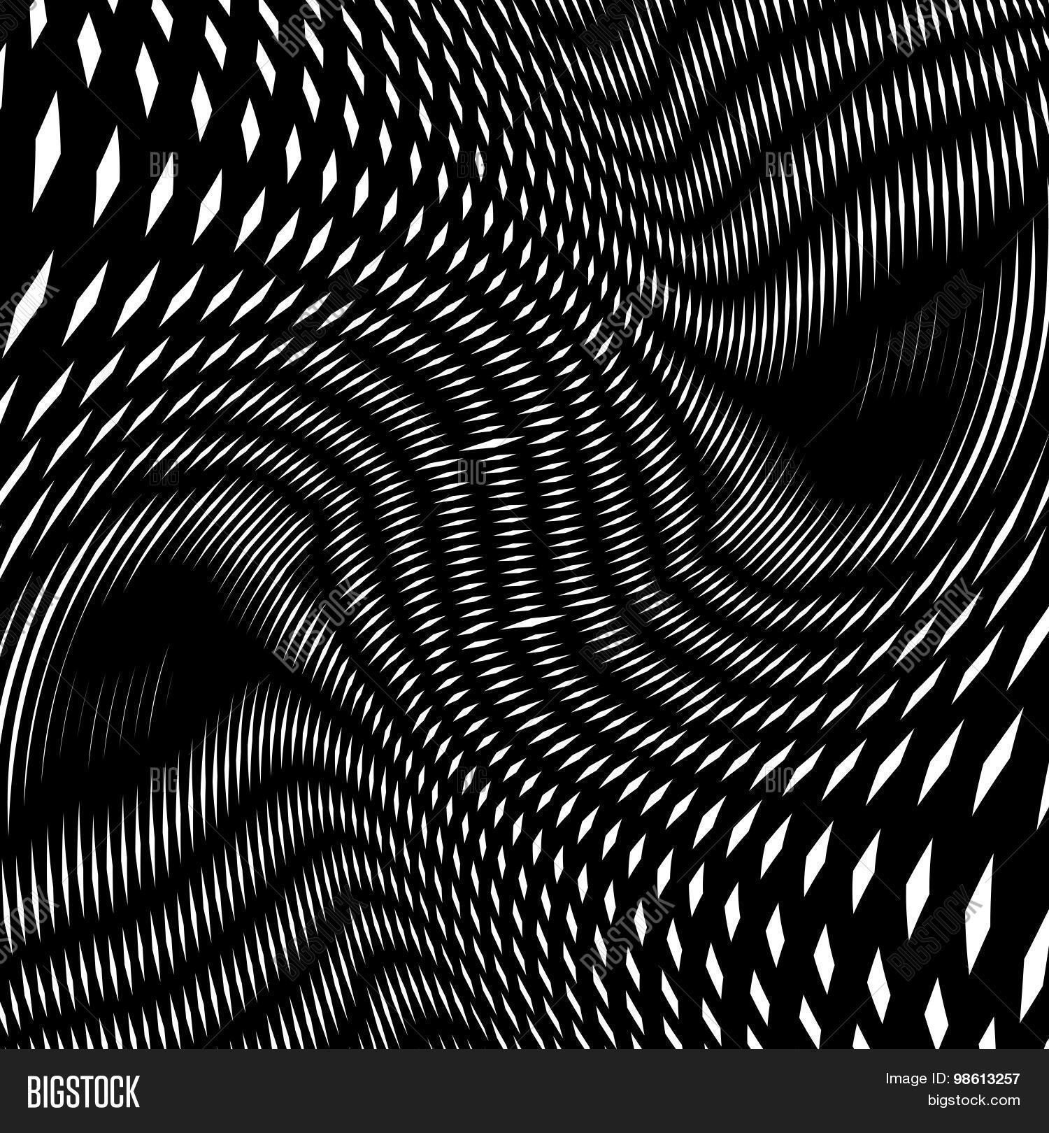 Moire Pattern, Op Art Vector & Photo (Free Trial) | Bigstock