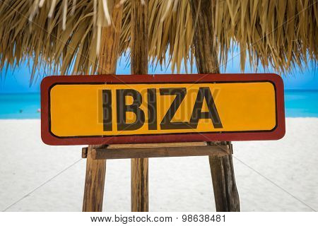 Ibiza Sign Beach Image & Photo (Free Trial) | Bigstock