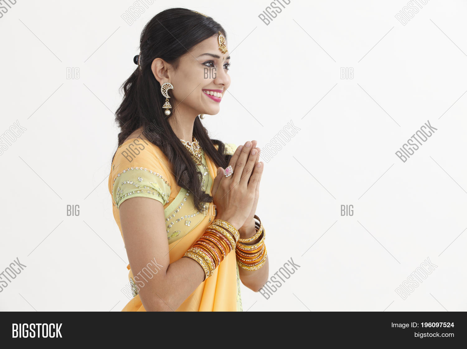 Side View Indian Woman Image & Photo (Free Trial) | Bigstock