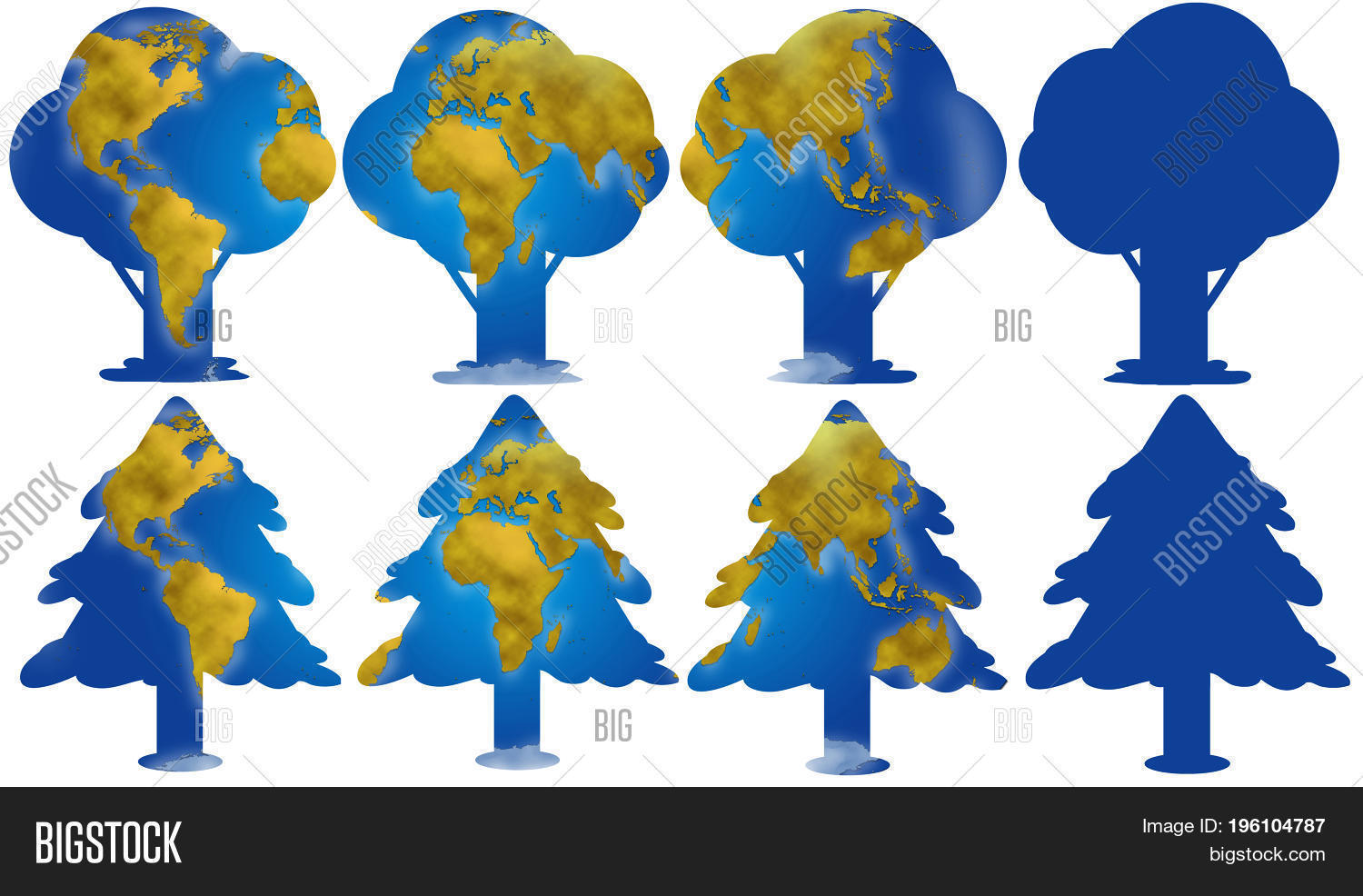 Imagen y foto World Planisphere (prueba gratis) | Bigstock