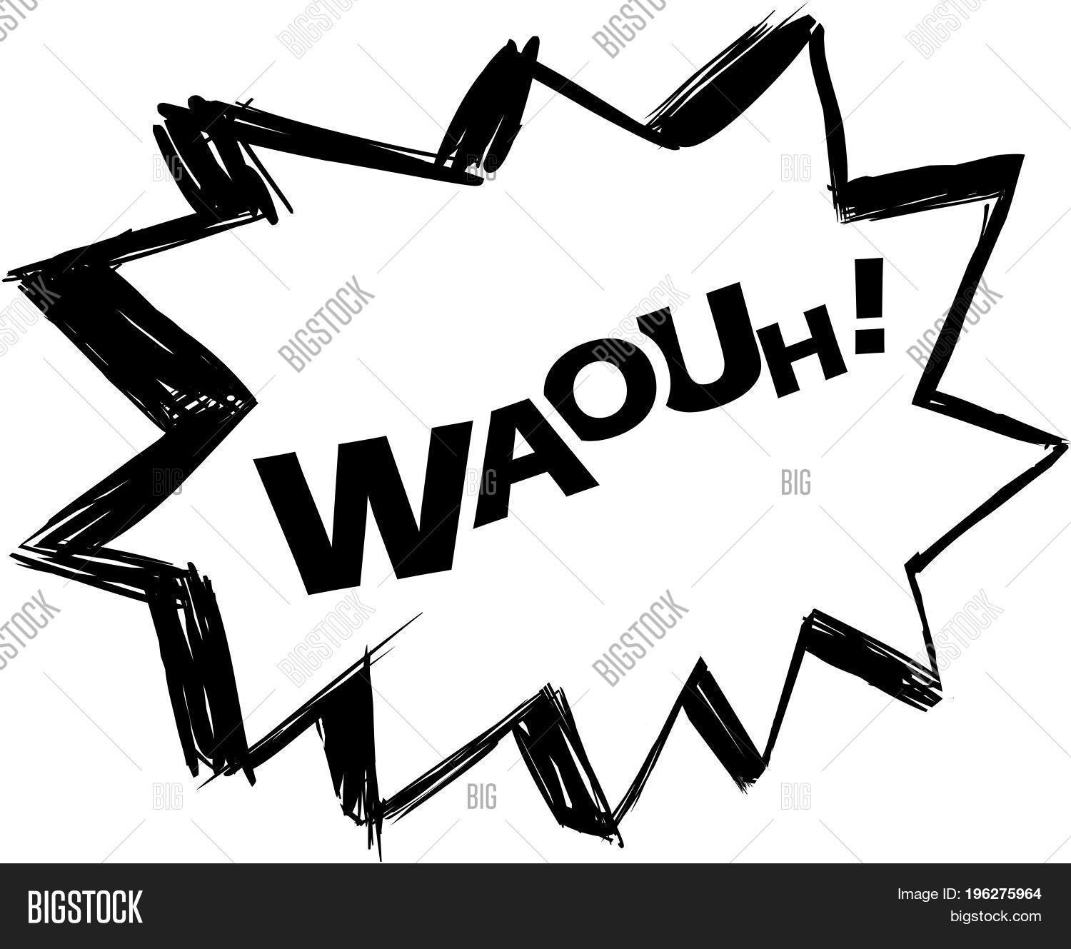 Waouh! Sound Effect Vector & Photo (Free Trial) | Bigstock