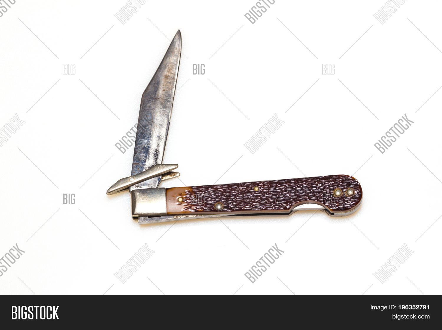Worn Jack Knife Blade Image & Photo (Free Trial) | Bigstock