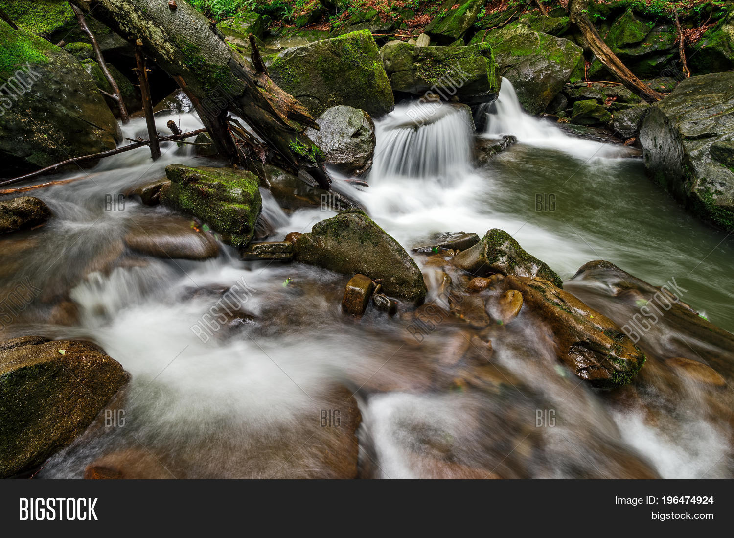 Small Cascade On River Image & Photo (Free Trial) | Bigstock