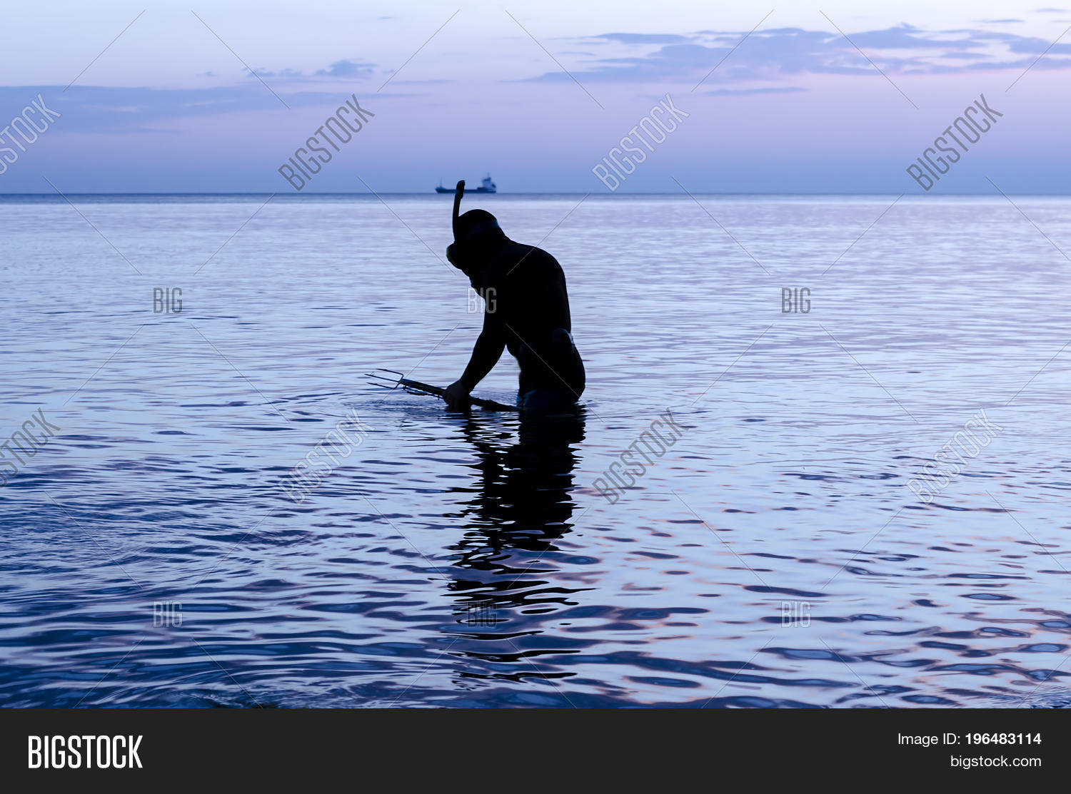 Underwater Hunter On Image & Photo (Free Trial) | Bigstock