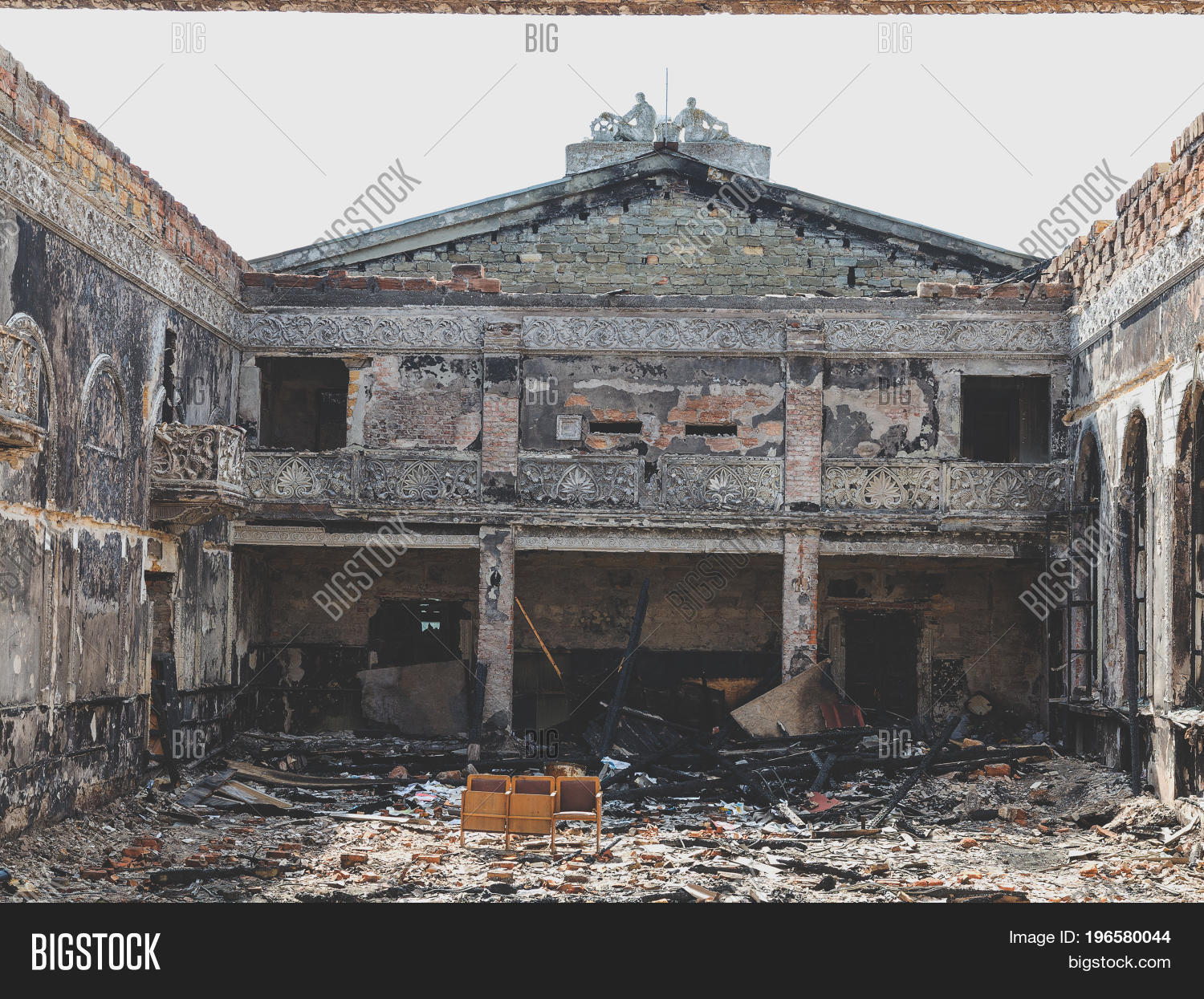 Fire Damaged Interior Image & Photo (Free Trial) | Bigstock