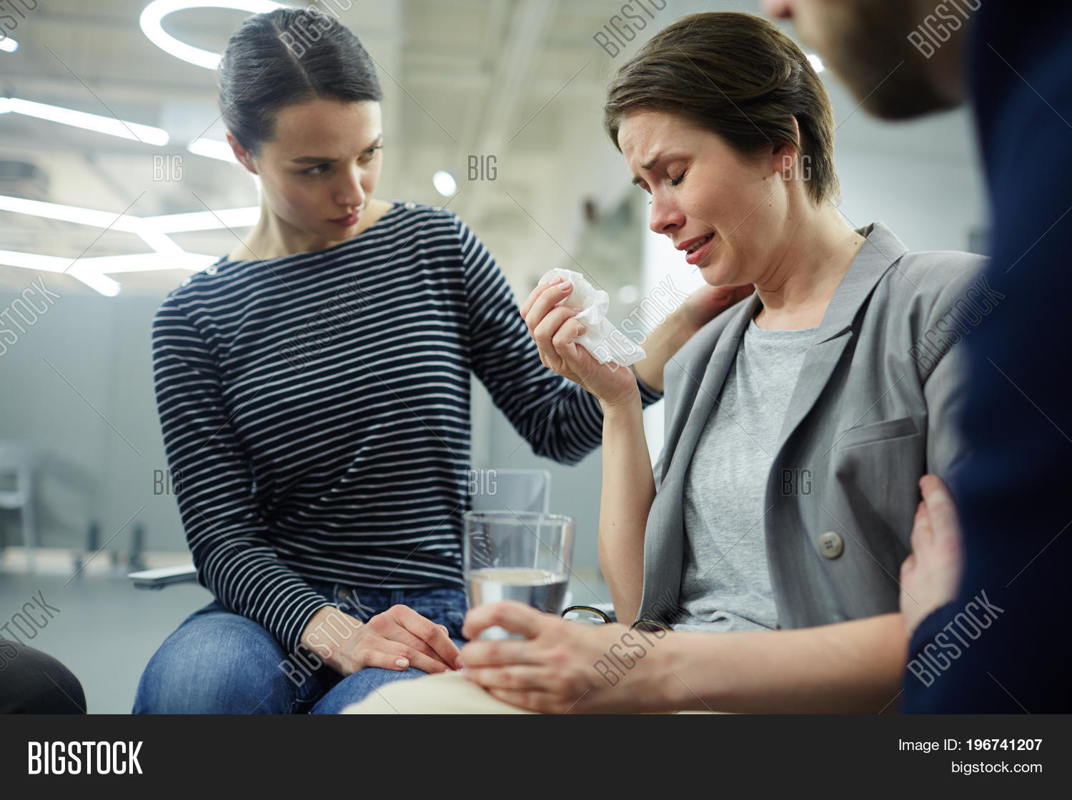 Crying Woman Telling Image & Photo (Free Trial) | Bigstock