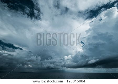 Dark Clouds Open Ocean Image & Photo (Free Trial) | Bigstock
