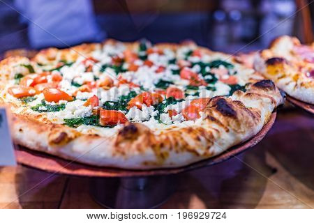 Feta Cheese Pizza Image & Photo (Free Trial) | Bigstock