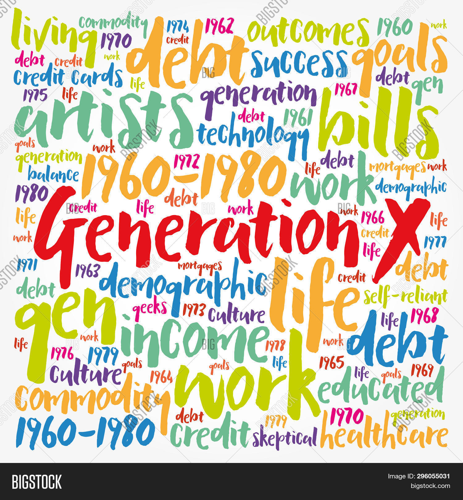 Generation X Word Image & Photo (Free Trial) | Bigstock