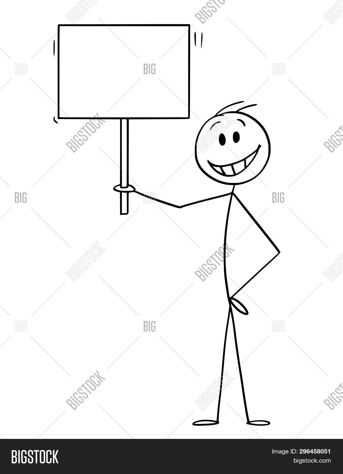 Cartoon Stick Figure Image & Photo (Free Trial) | Bigstock