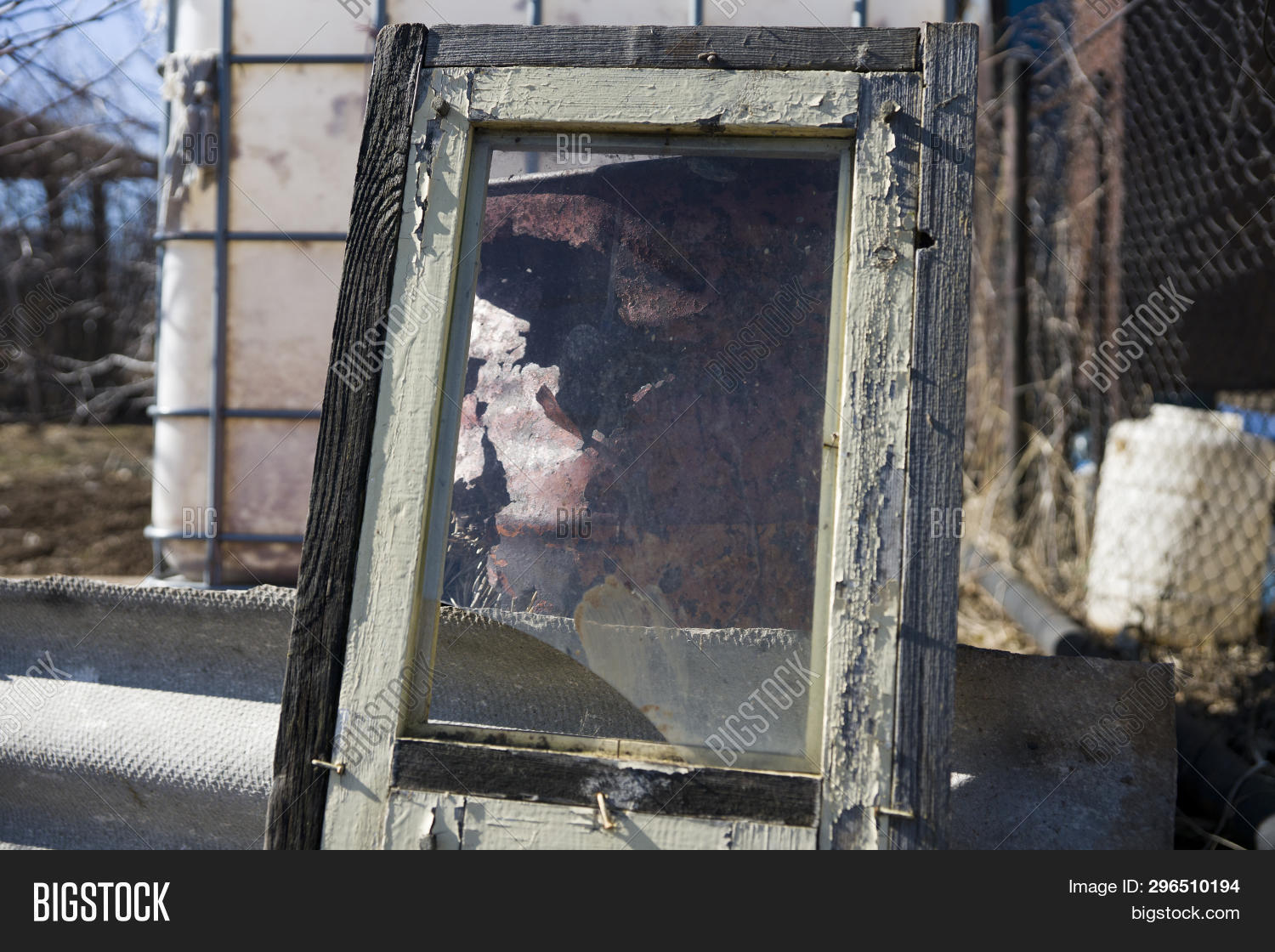 Old Window Frame Image & Photo (Free Trial) | Bigstock