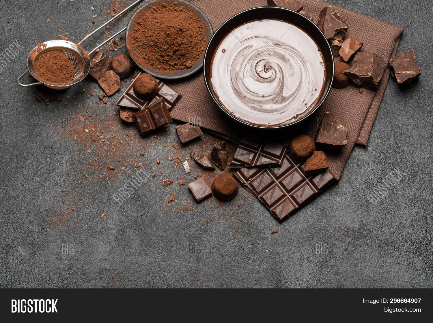 Ceramic Bowl Chocolate Image & Photo (Free Trial) | Bigstock