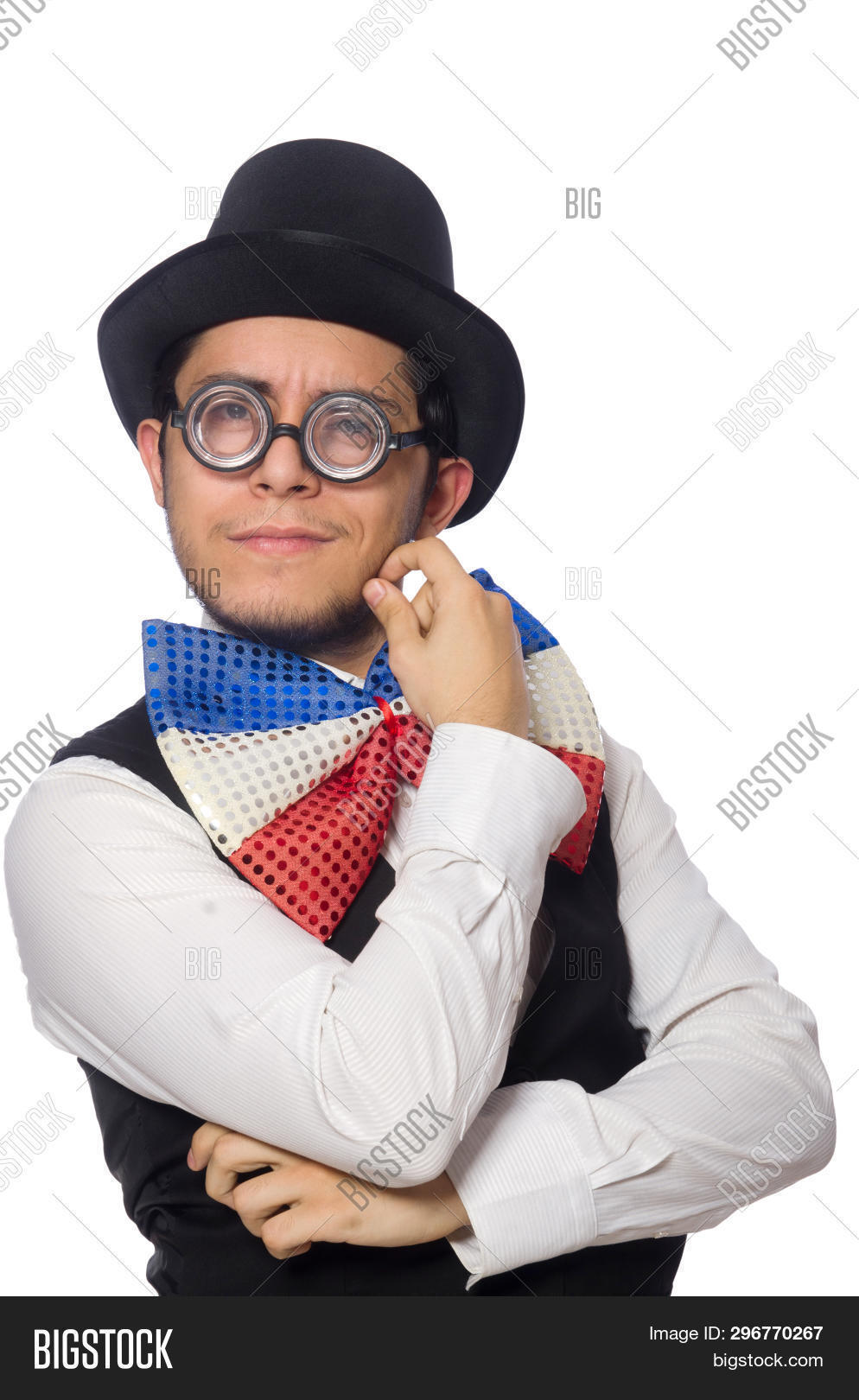 Funny Man Giant Bow Image & Photo (Free Trial) | Bigstock