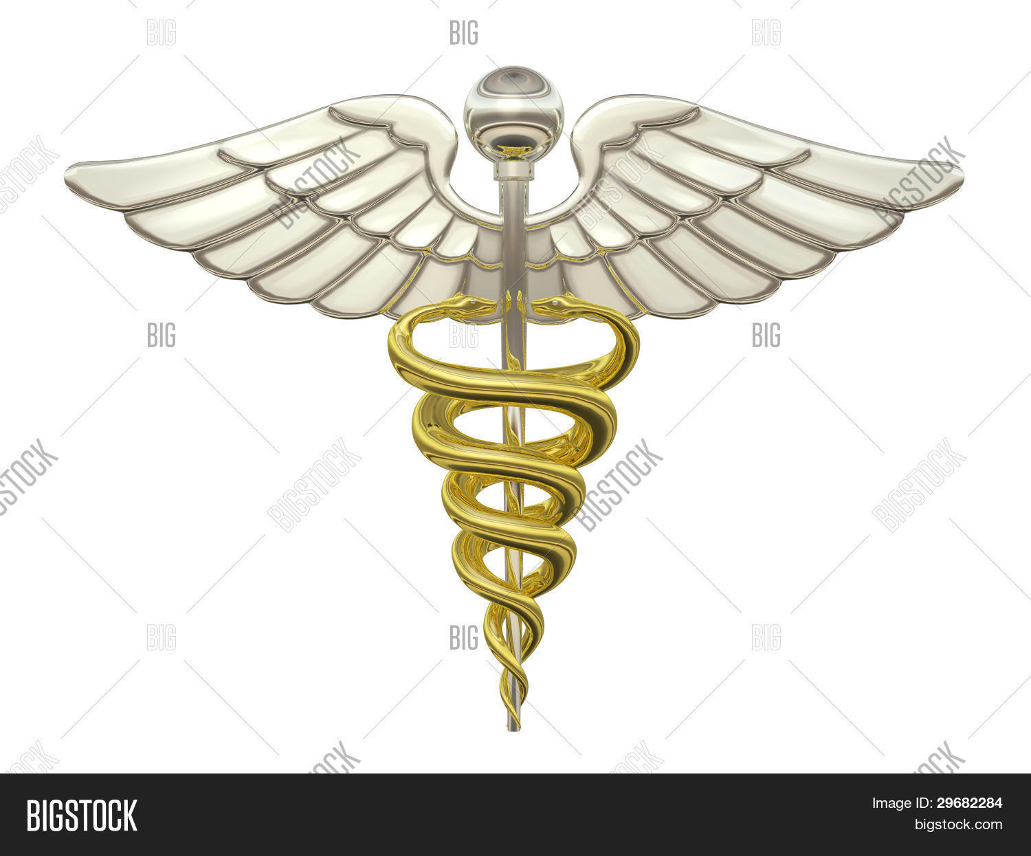 Caduceus Image & Photo (Free Trial) | Bigstock