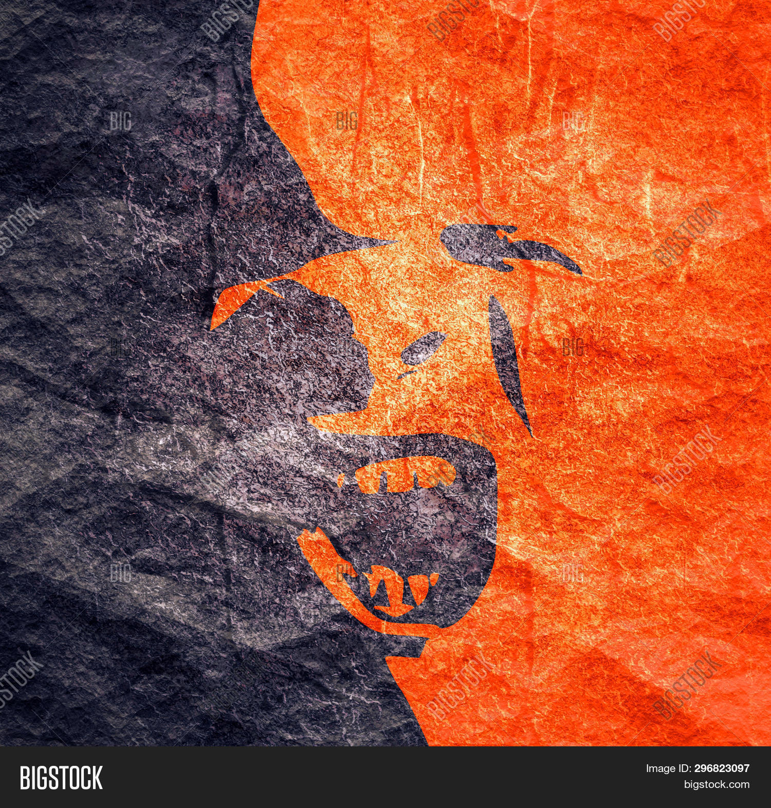 Demonic Ugly Face. Image & Photo (Free Trial) | Bigstock