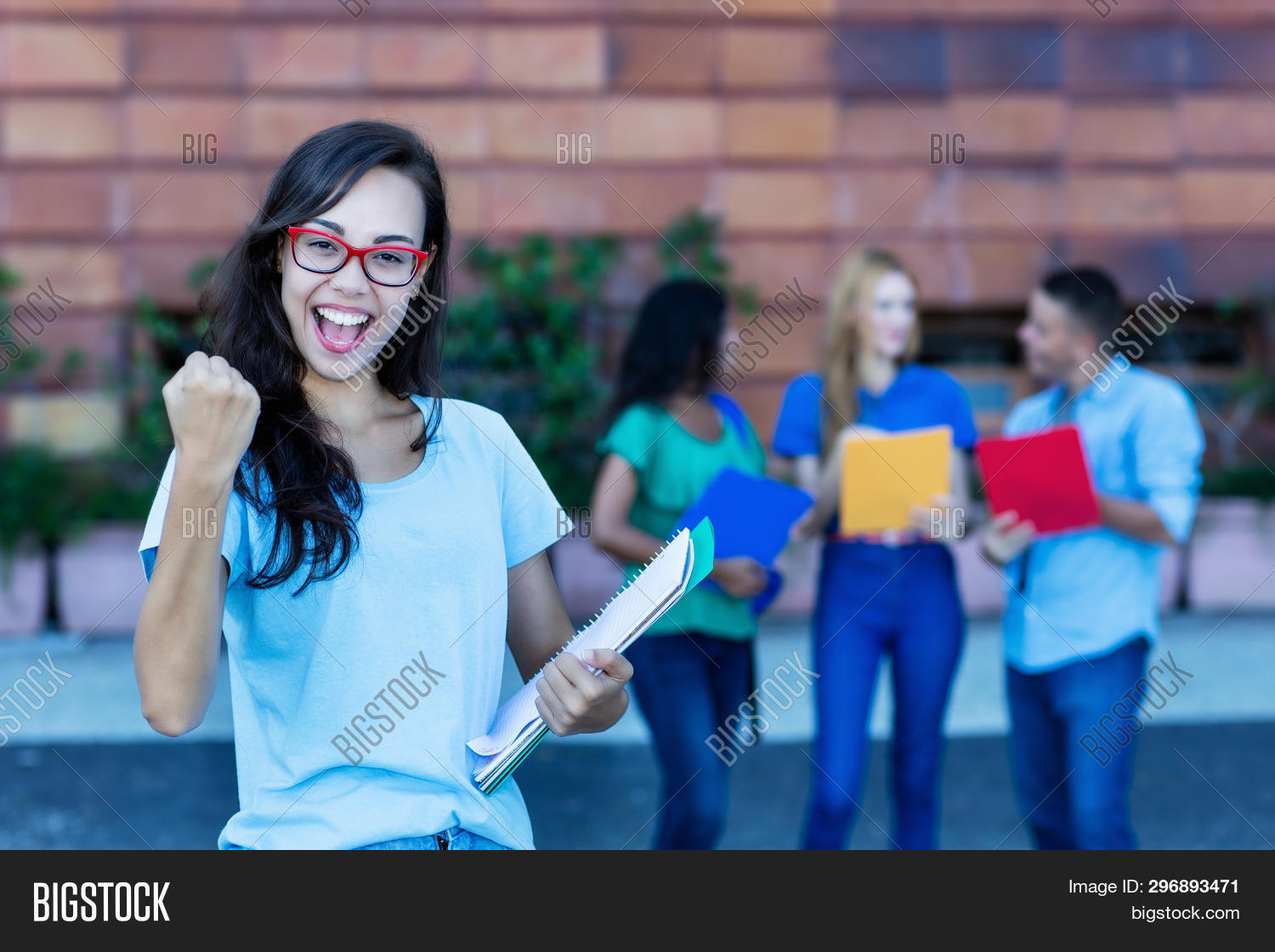 Cheering Nerdy German Image & Photo (Free Trial) | Bigstock