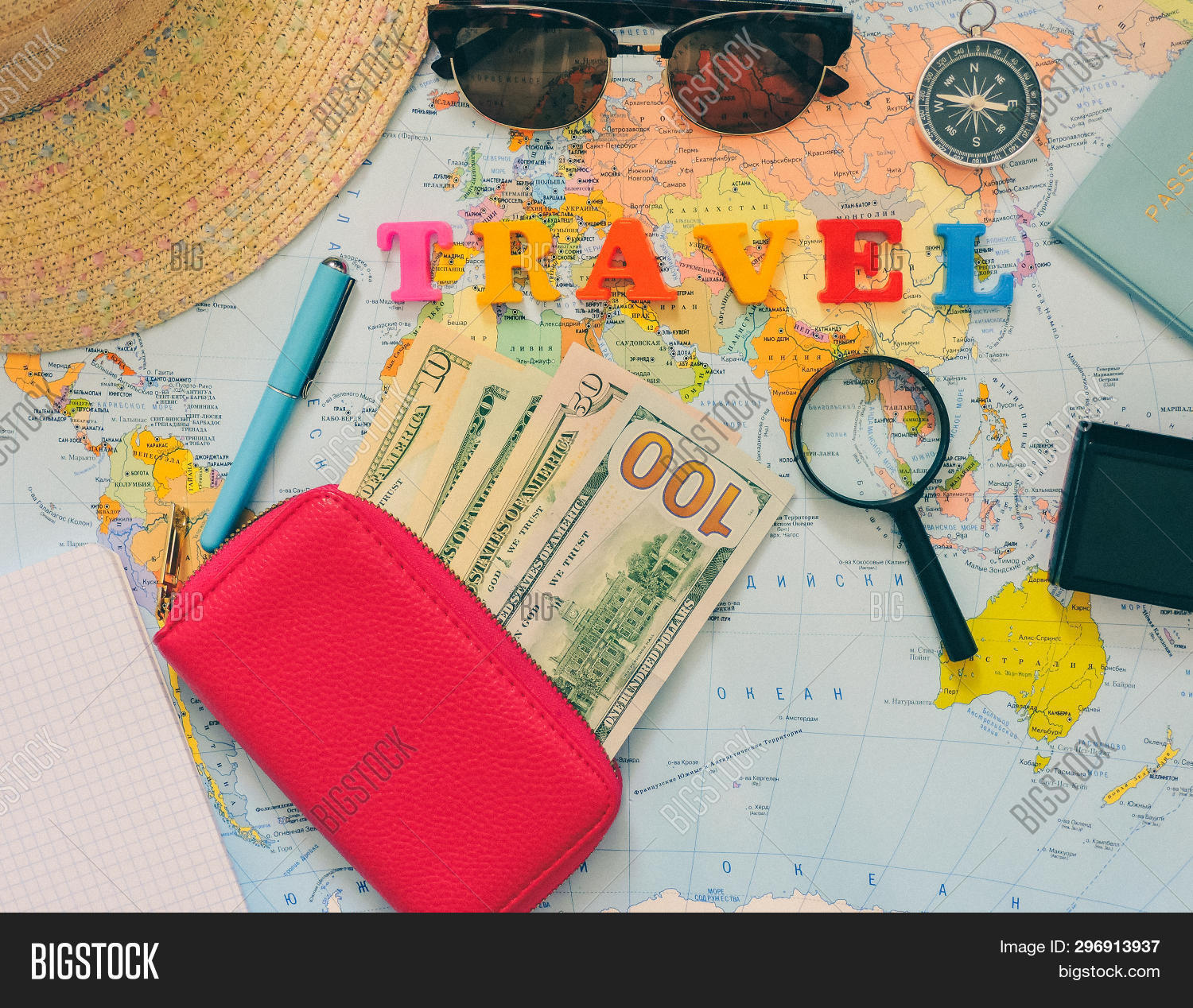 Top View Map Items. Image & Photo (Free Trial) | Bigstock