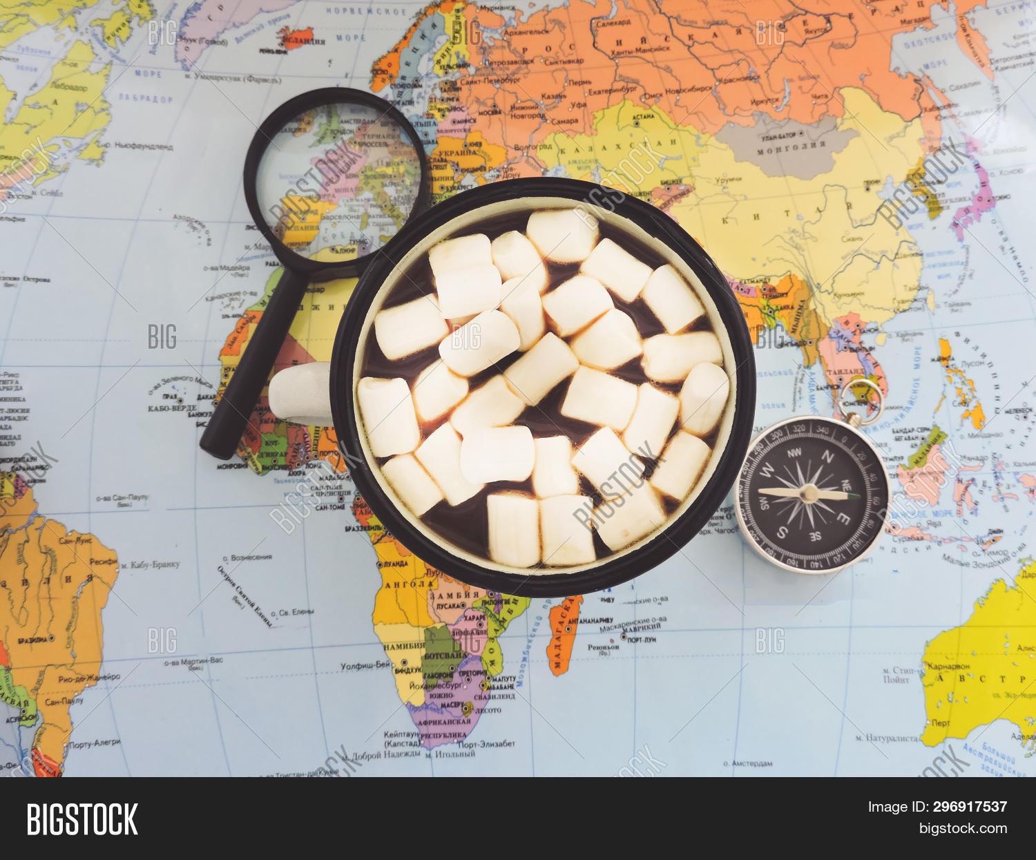 Top View Map Items. Image & Photo (Free Trial) | Bigstock