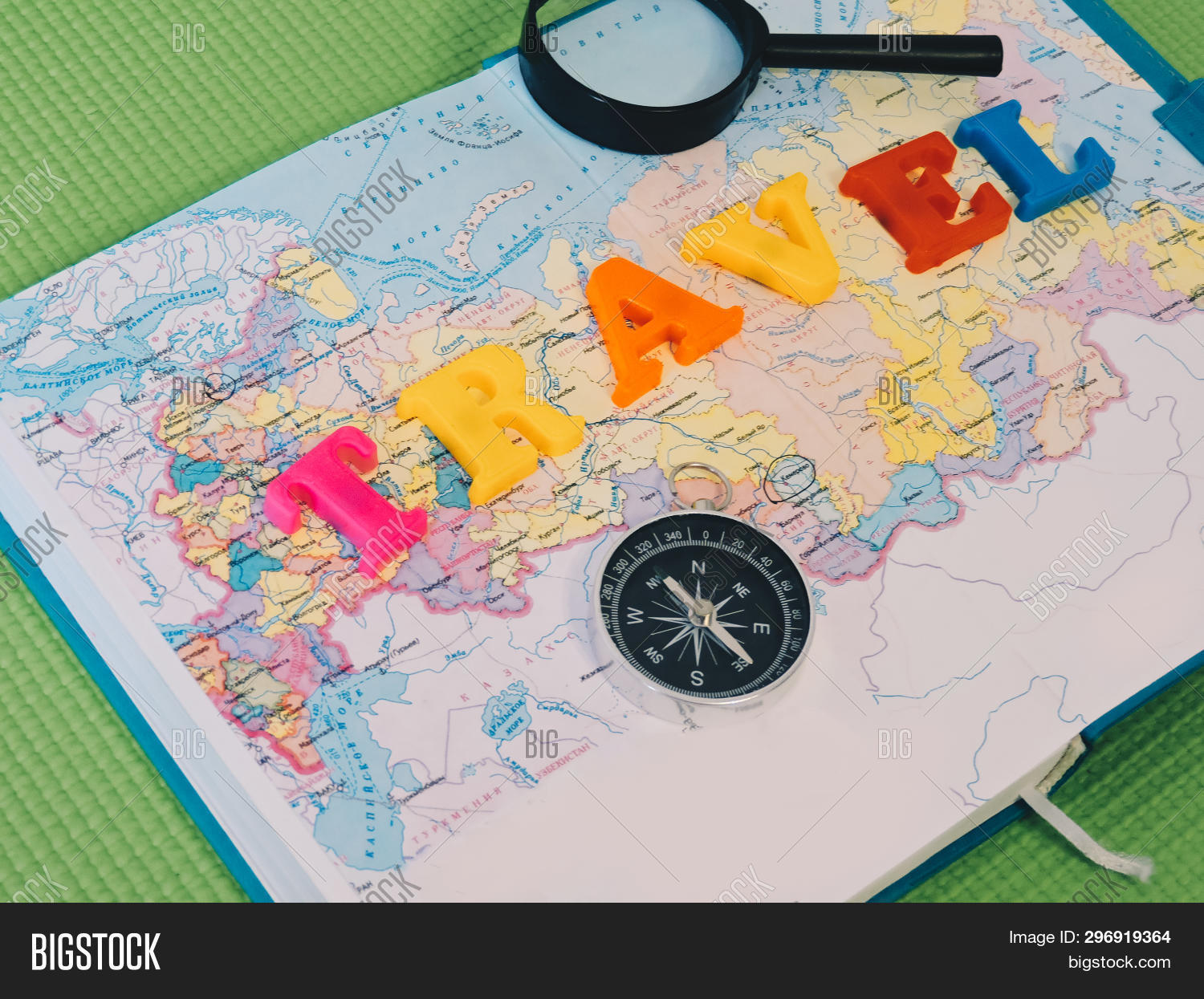 Top View Map Items. Image & Photo (Free Trial) | Bigstock
