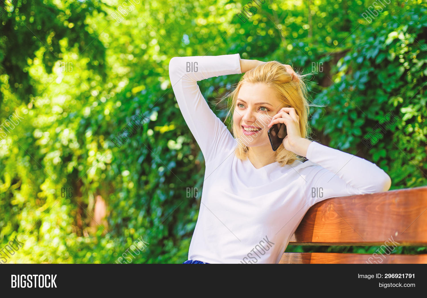 Happy Cell Phone Call