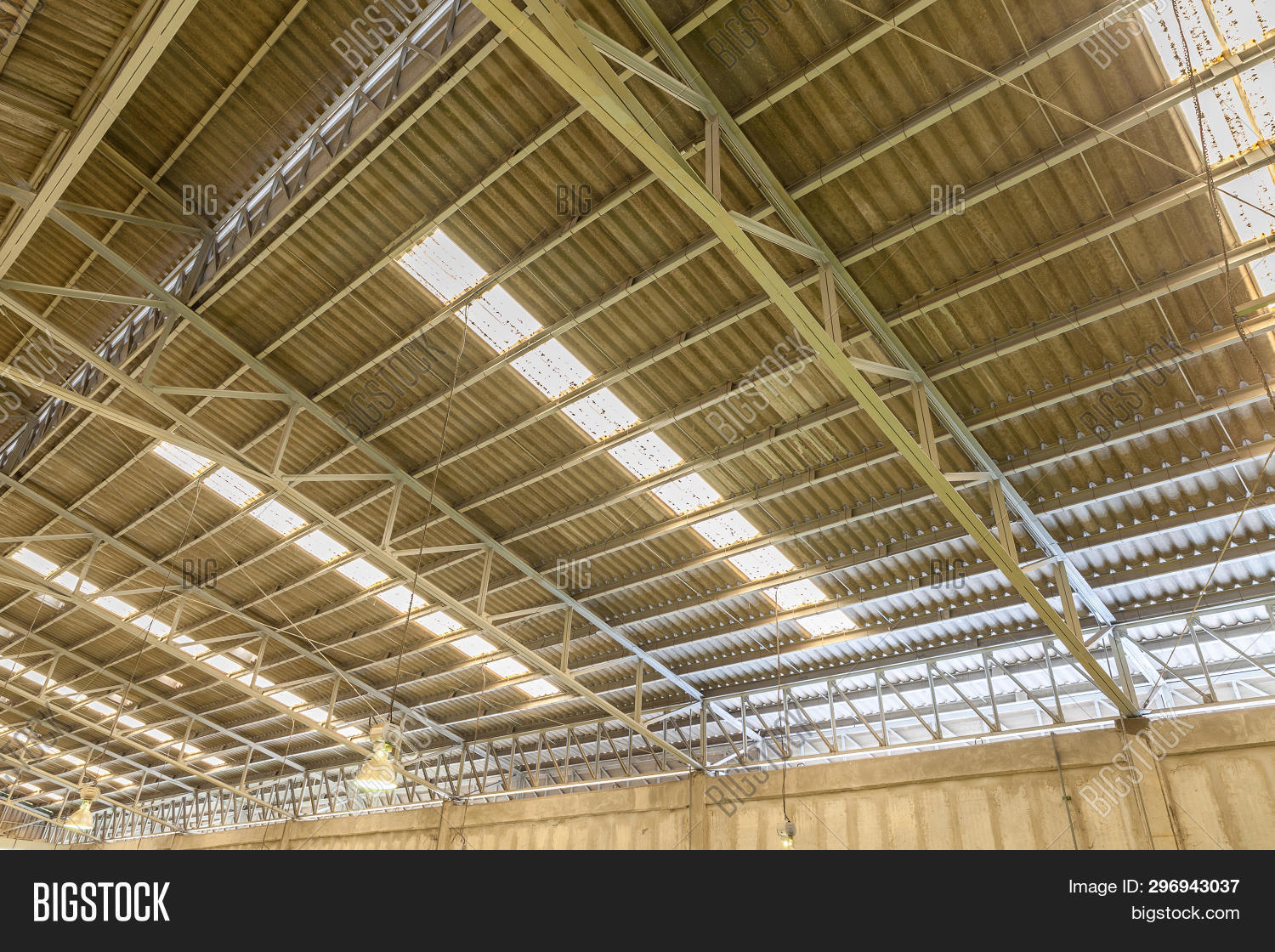 Steel Roof Structure. Image & Photo (Free Trial) | Bigstock