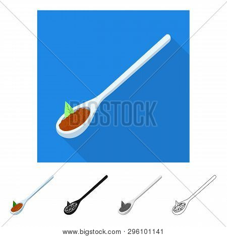 Vector Design Spoon Vector & Photo (Free Trial) | Bigstock