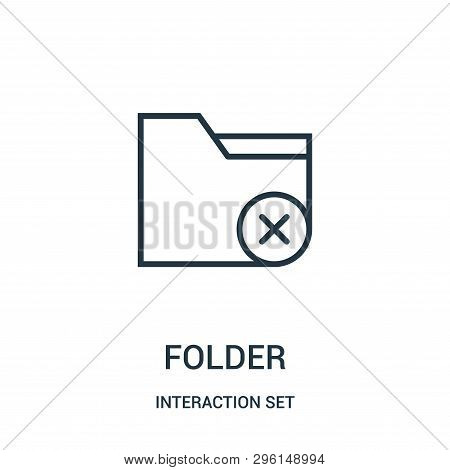 Folder Icon Isolated Vector & Photo (Free Trial) | Bigstock