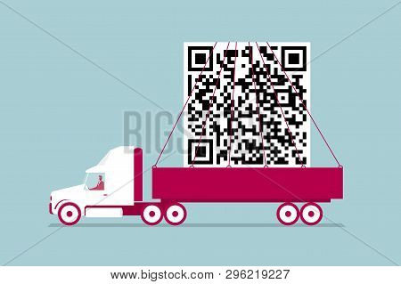 Transport Qr Code Vector & Photo (Free Trial) | Bigstock