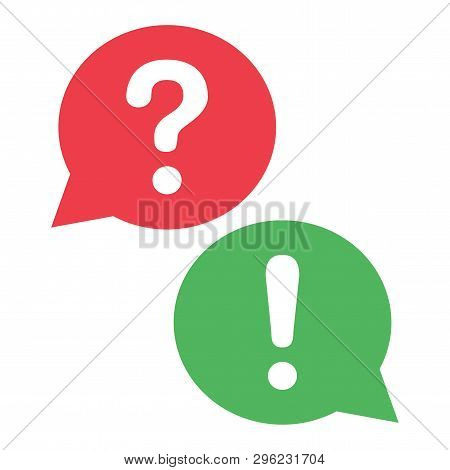Red Green Dialog Vector & Photo (Free Trial) | Bigstock