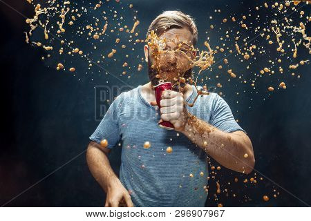 Man Drinking Cola Image & Photo (Free Trial) | Bigstock