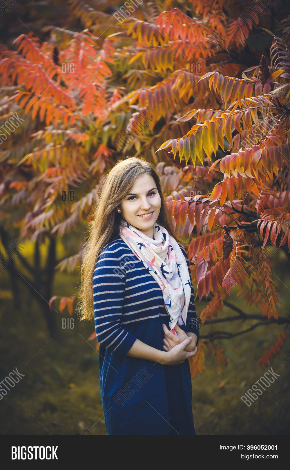 Beautiful Woman Blue Image & Photo (Free Trial) | Bigstock