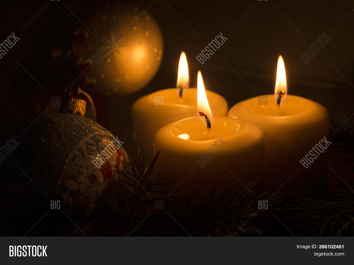White Candles Image & Photo (Free Trial) | Bigstock