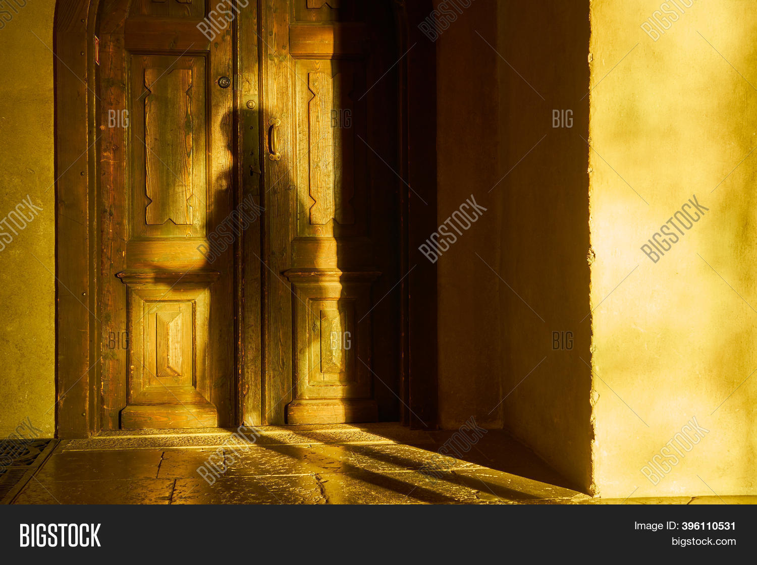 Shadow Man On Old Image & Photo (Free Trial) | Bigstock