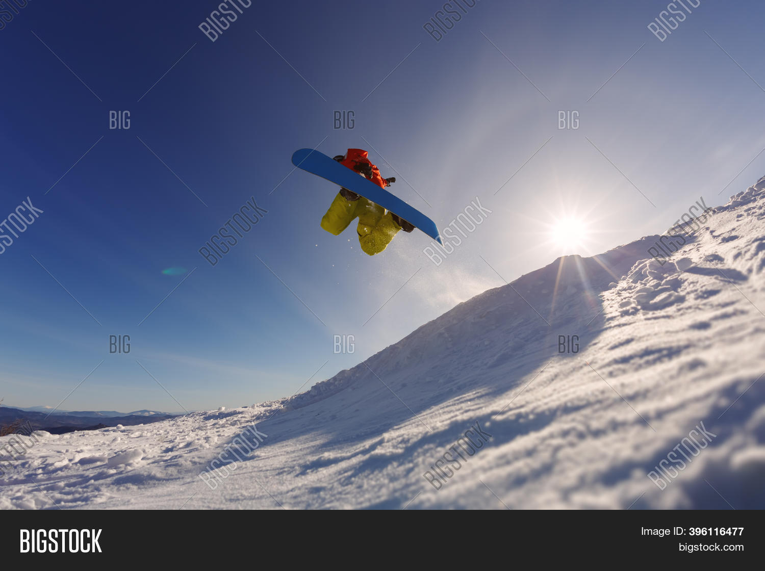 Snowboarder Jumping Image & Photo (Free Trial) | Bigstock