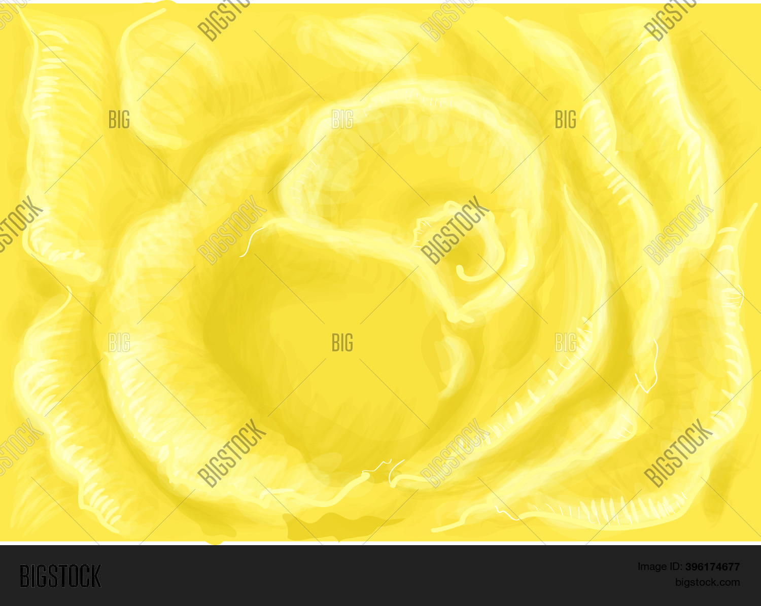 Yellow Rose Vector Vector & Photo (Free Trial) | Bigstock