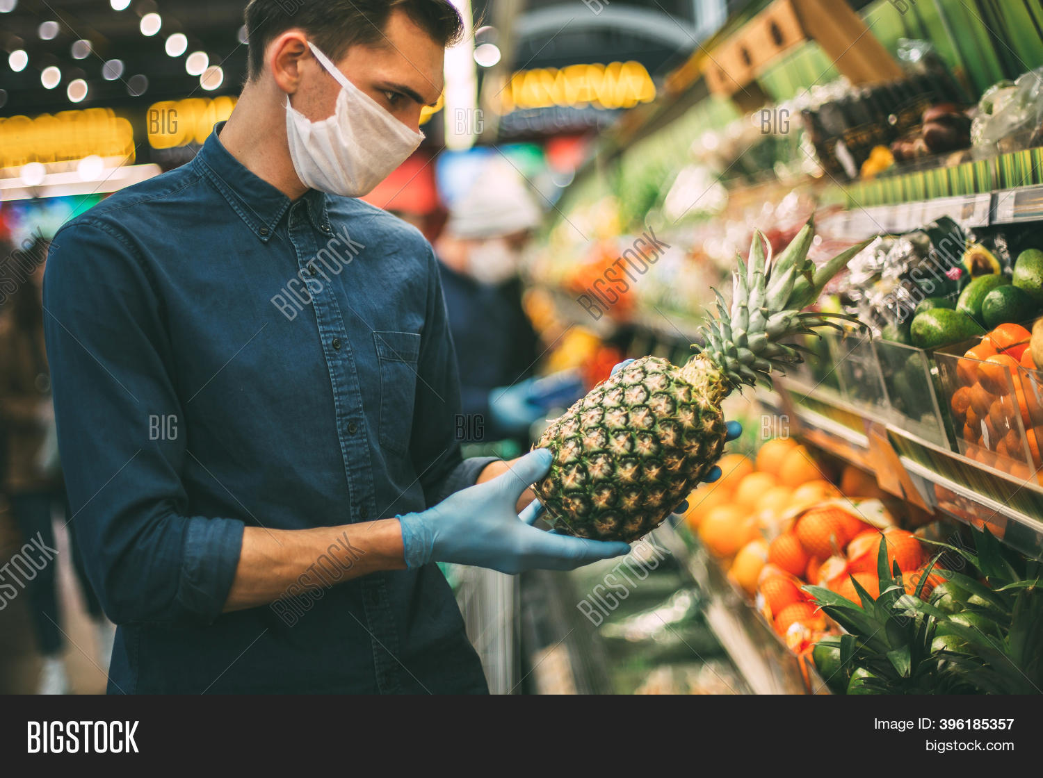 Man Pineapple Standing Image & Photo (Free Trial) | Bigstock