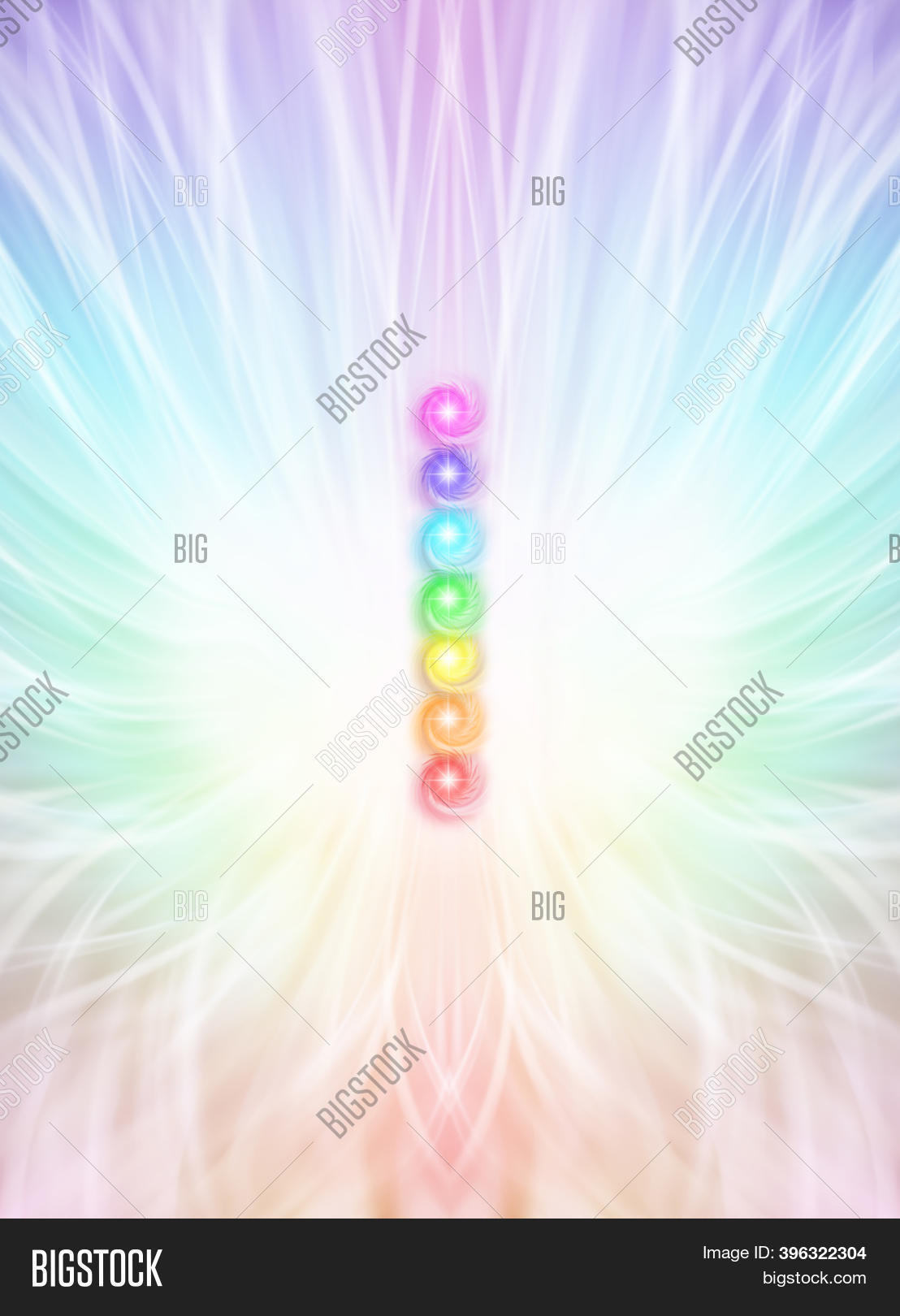 Seven Chakra Vortexes Image & Photo (Free Trial) | Bigstock