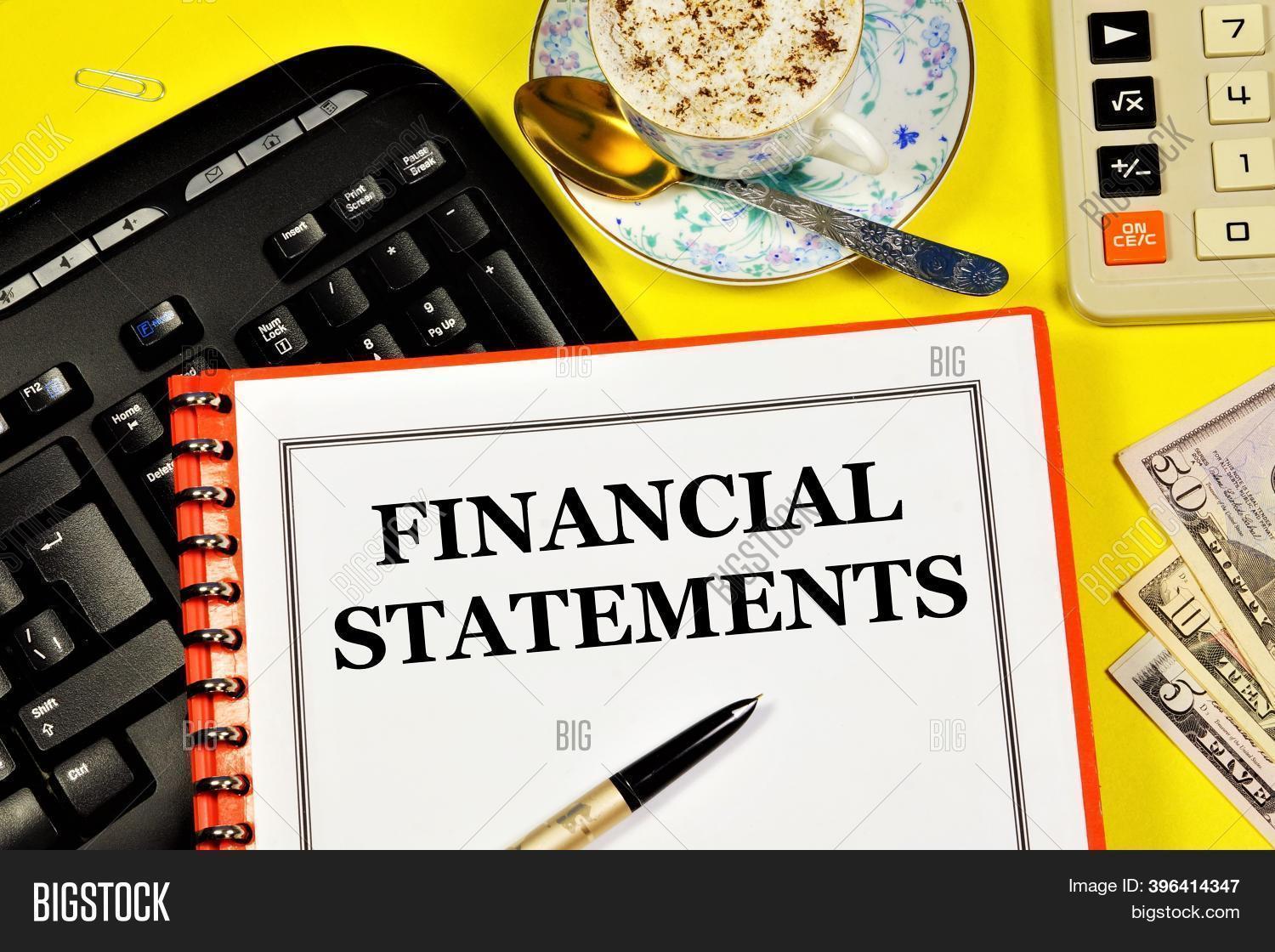 Financial Statements. Image & Photo (Free Trial) | Bigstock