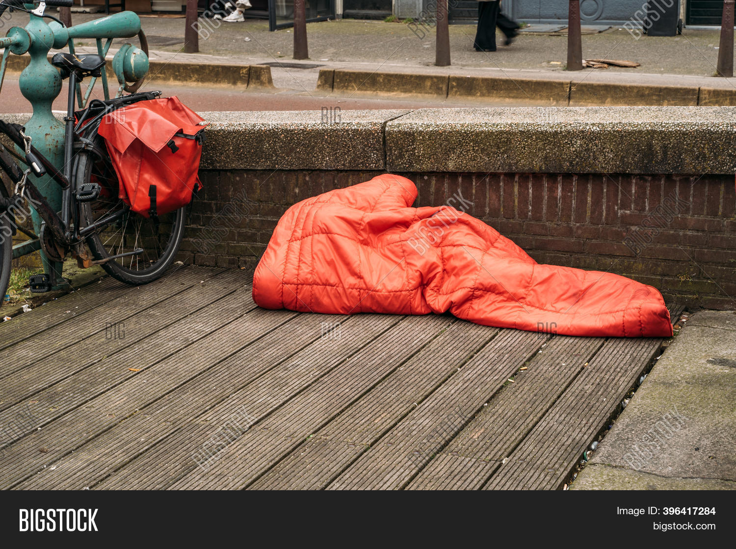 Homeless Man Sleeps Image & Photo (Free Trial) | Bigstock