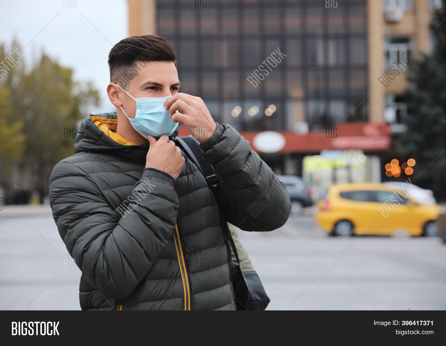 Man Putting On Medical Image & Photo (Free Trial) | Bigstock
